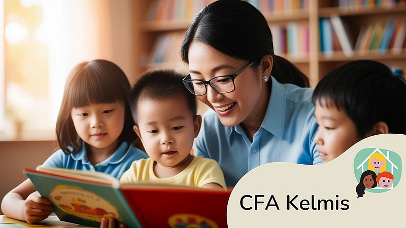 Mit Kindern lesen und sprechen - Besuch einer Logopädin